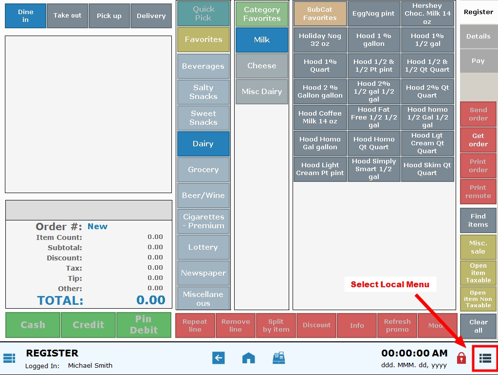 Batch Out for Retailers – Exatouch Knowledge Base