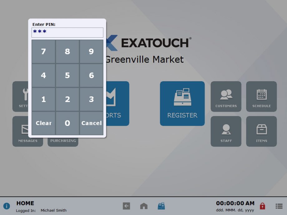 Log into Exatouch – Exatouch Knowledge Base
