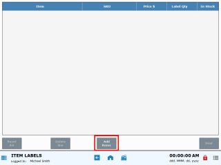 Create Labels for Items - Prior Releases - Exatouch Knowledge Base