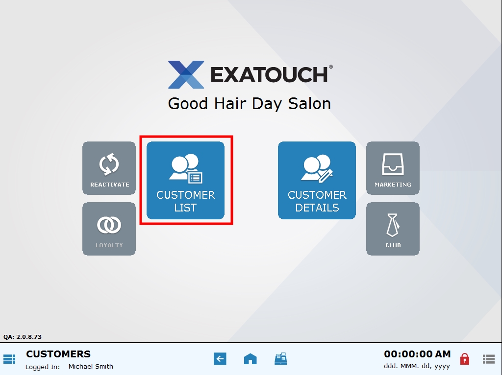Find Customer Details – Exatouch Knowledge Base