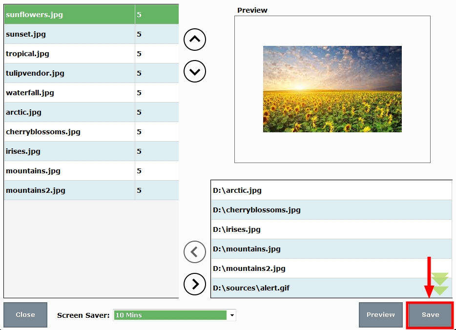 Enable Screen Saver | Exatouch Knowledge Base