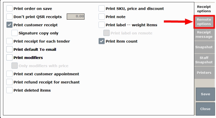 Set Up Course Firing Printer Preferences Exatouch Knowledge Base 3056