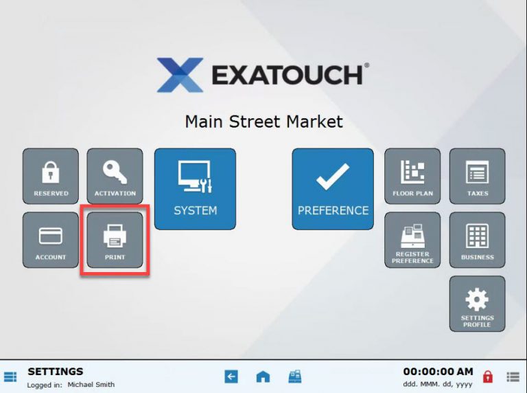 Modify Staff Shift Report Preferences – Prior Releases – Exatouch Knowledge Base