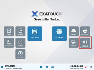 Exit Training Mode – Exatouch Knowledge Base