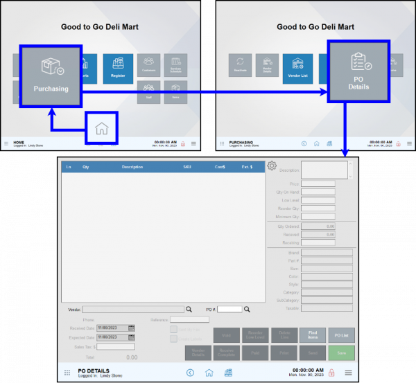 Create a Purchase Order – Exatouch Knowledge Base