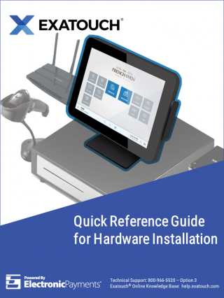 Quick Reference Guides | User Guides – Exatouch Knowledge Base
