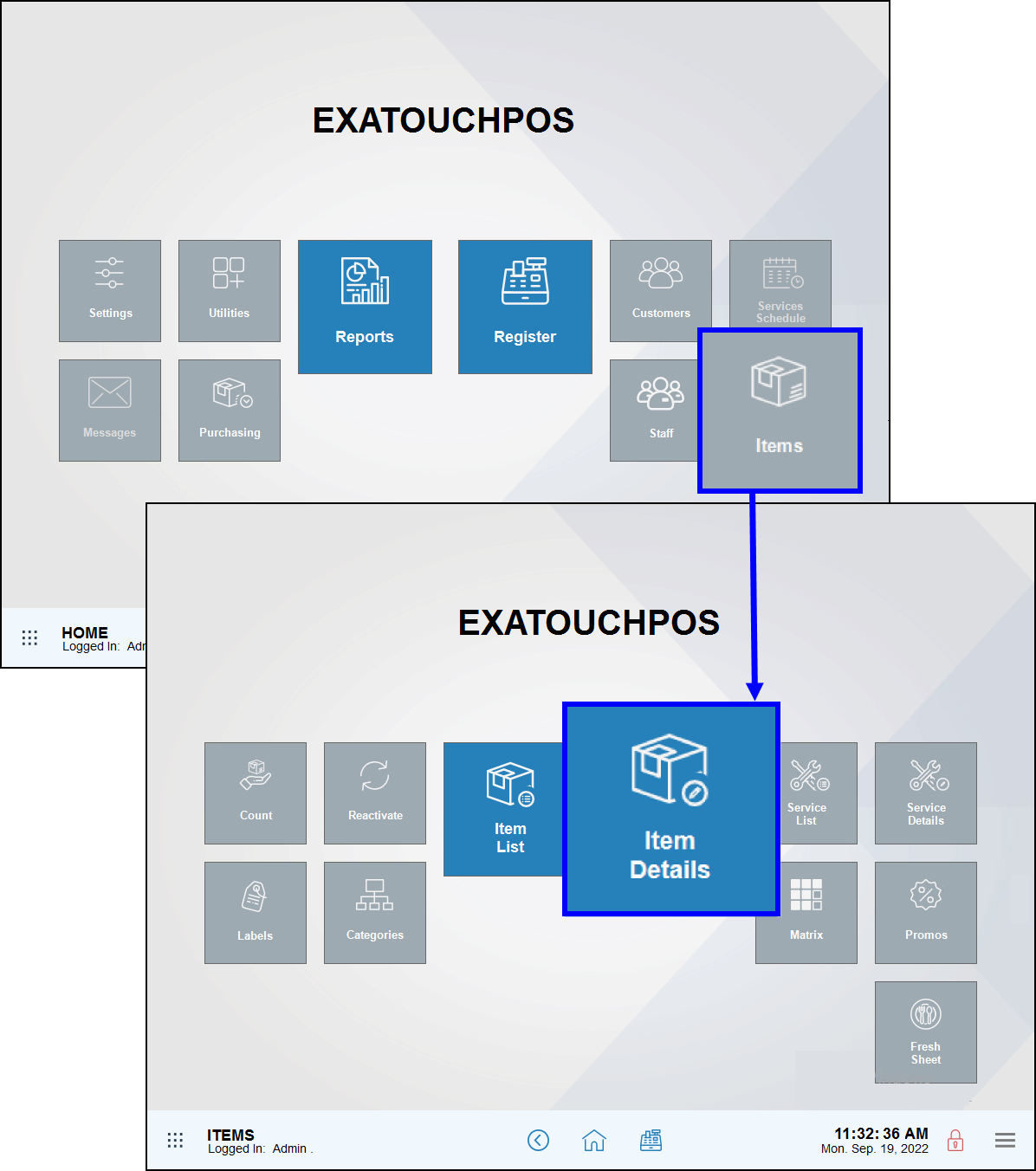 Add Modifiers to an Item – Exatouch Knowledge Base