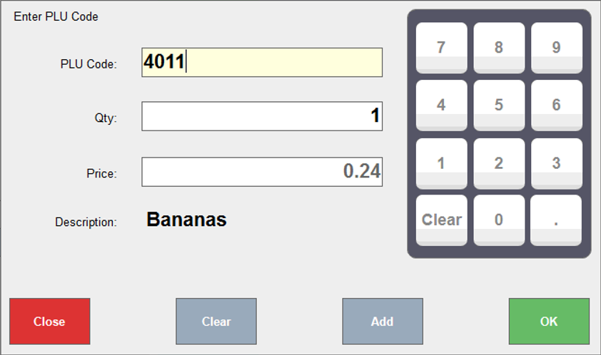 Plu Codes Exatouch Knowledge Base