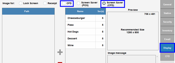 Customer Facing Display (CFD) Settings - Exatouch Knowledge Base