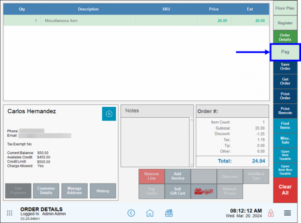 Accounts Receivable - Exatouch Knowledge Base